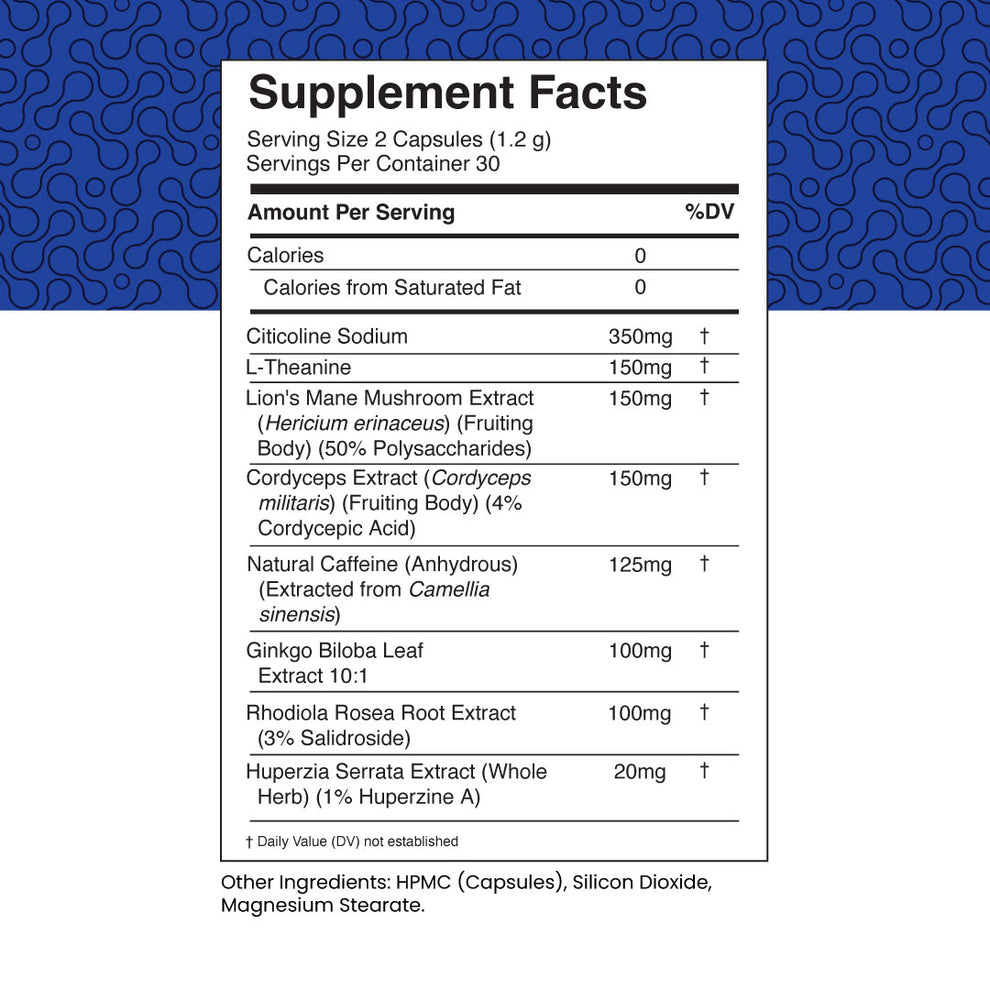 Brain Power Capsules – Focus, Energy & Cognitive Support – Troomy ...